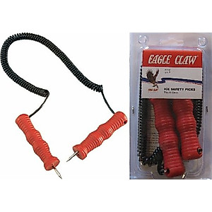 Eagle Claw Ice Safety Picks Red, Medium
