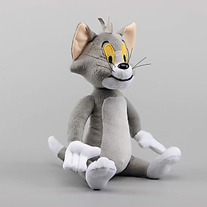 uiuoutoy Cat Jerry & Mouse Tom Plush Toys Set of 2 pcs
