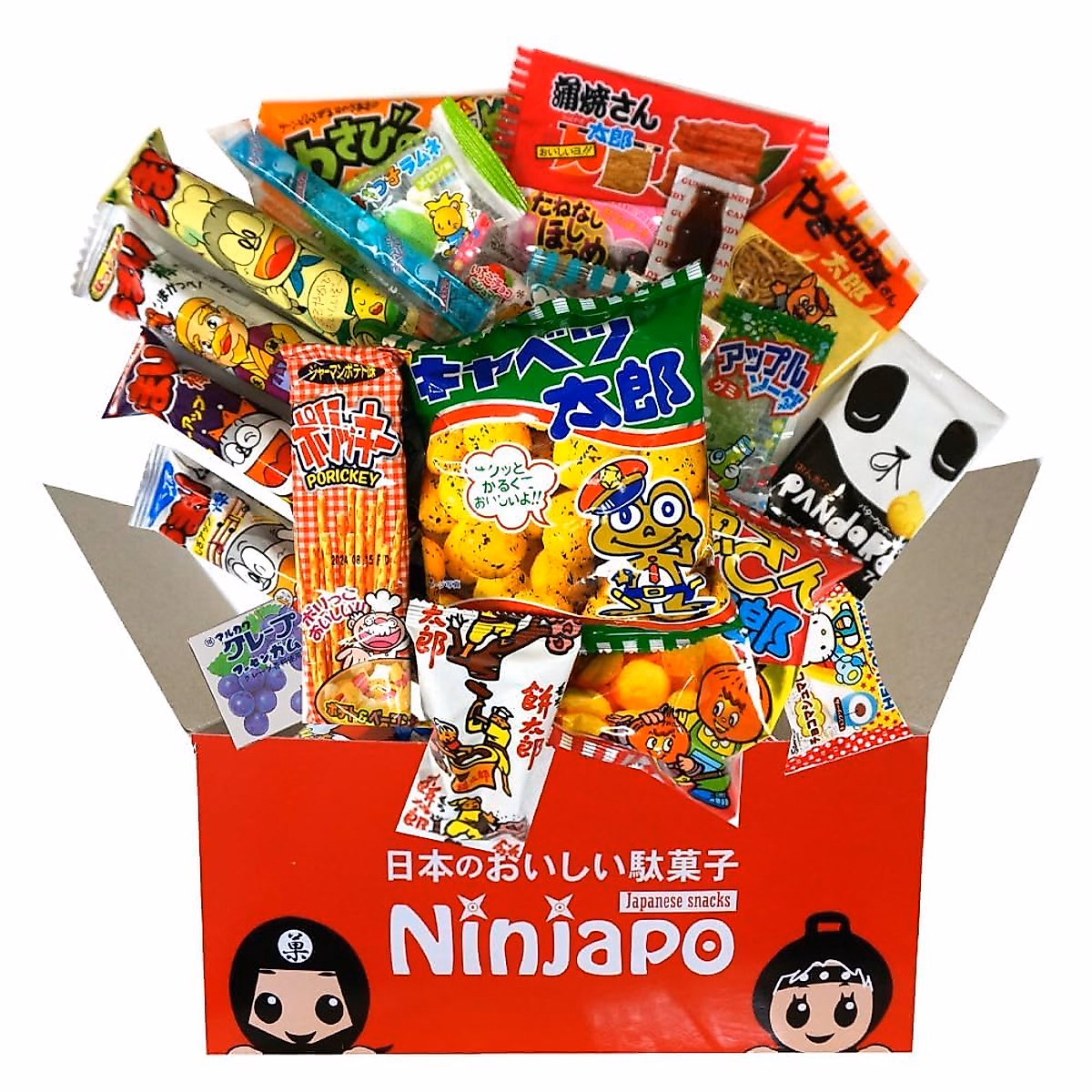 Japanese Snacks Assortment 30pcs "TONO SNACK" Excellent Variety and Delicious Selection of Japanese Dagashi