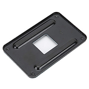AM4 Backplane CPU Heatsink Bracket Backplane Backplate Back Sheet Iron Plate for AM4, AM4 Backplane Back Black
