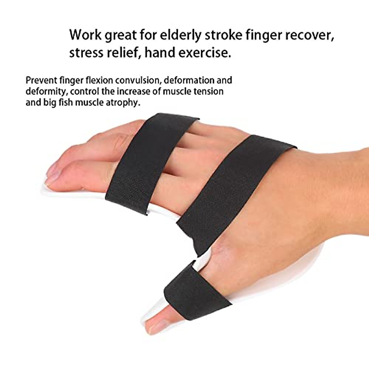 Right Hand Finger Orthotics Fingerboard Protective Finger Training Device Support With Strap