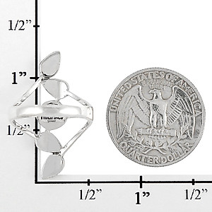 Turquoise Ring Sterling Silver 925 Genuine Gemstones Size 6 to 11 (Turquoise, 9)