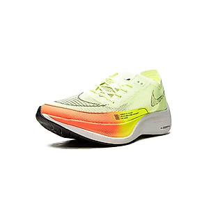 NIKE Men's Low-Top Sneakers, Barely Volt Black Hyper Orange, 11