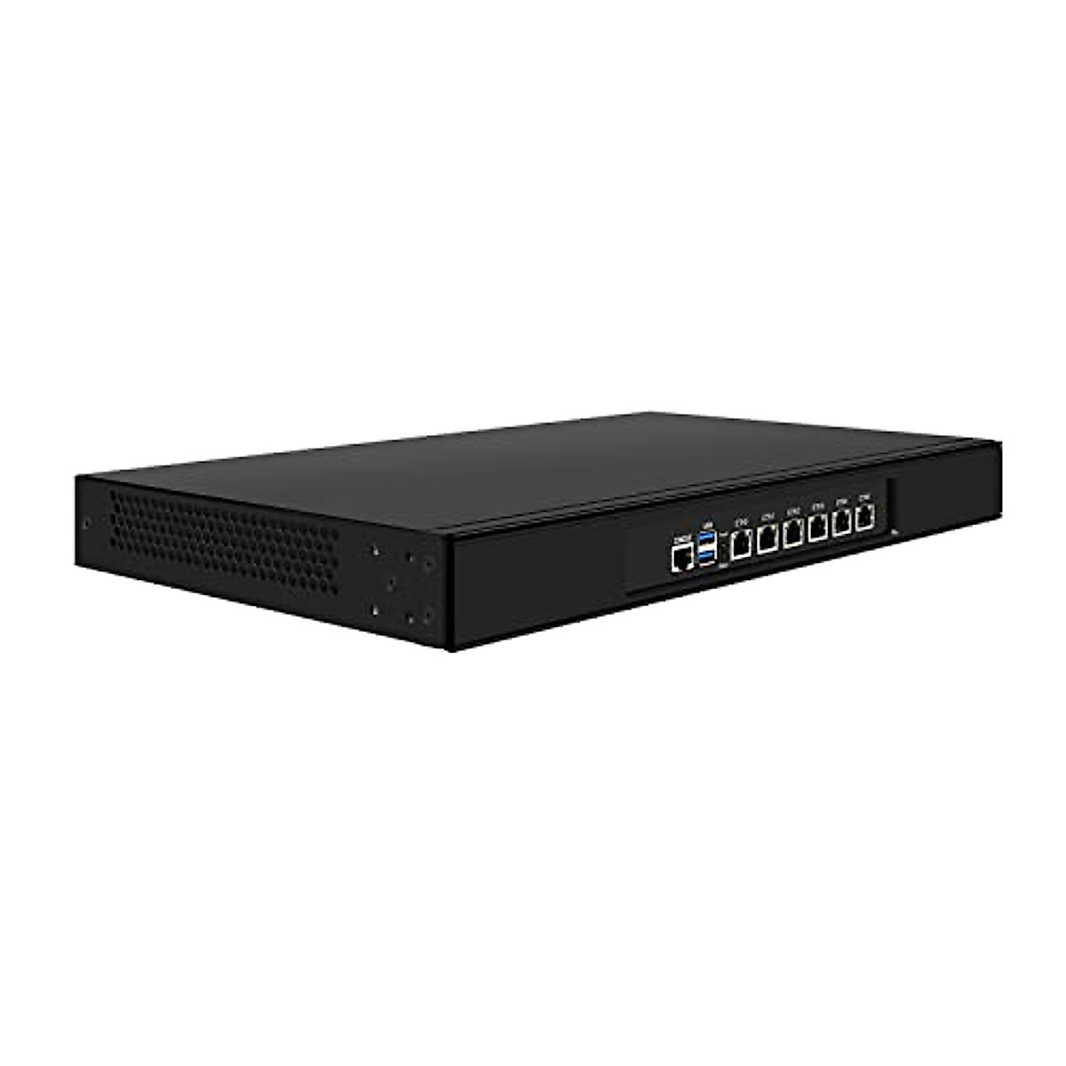 1U Firewall Appliance, OPNsense, VPN, Router PC, Intel N5105, HUNSN RJ08k, AES-NI, 6 x 2.5GbE I226-V, Console, VGA, 16G RAM, 512G SSD