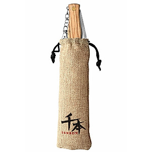 SENBON Outdoor Foldable Mushroom Knife Gardening Knife Portable Foraging Knife Fruit Picking Knife Natural Olive Wood Handle,2-Piece