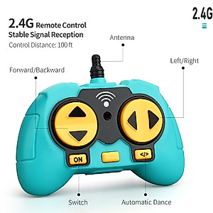 Meryi Mini Stunt RC Cars Toy, 4WD 2.4Ghz Remote Control Car Double Sided Rotating Vehicles, Kids Toy for Boys & Girls Birthday, No Battery