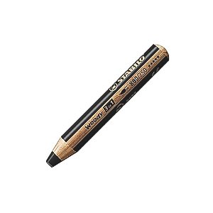 STABILO Multi-talented Pencil woody 3-in-1 - Single Pencil - Black
