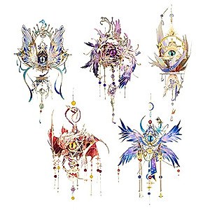 MU 3D Metal Puzzles Model Kits for Adults Building The Eye of Medusa, Wedjat-Eyes Ancient Myths Magic Power DIY Sets, Dad Birthday Gift Fathers Day New Year Xmas Gifts