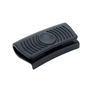 Sscon 2Pairs Hot Handles Silicone Pot Handles Heat Resistance Holder Grips for Cast Iron Pan (Black)