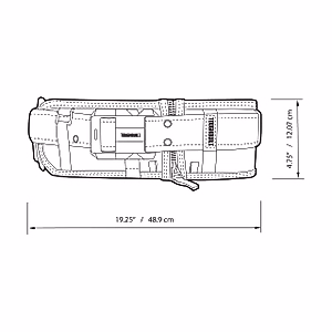 Tough Built - TB-CT-41 Padded Belt for Professionals Durable Buckle