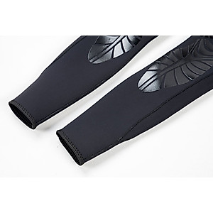 Divecica Women's 3mm Neoprene Super Elasticity high-Waisted Diving Pants (L)