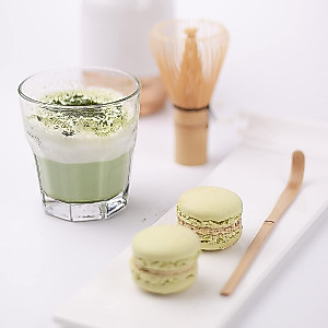 ECODECO 4 Cocktail Glasses - 9 Ounce - Gibraltar Old Fashioned Rocks Tumblers - w/Straws