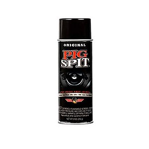 Pig Spit PSO Spit Original for Use on Motors, Transmissions, Vinyl and Black Plastic Trim Components and Tires, 9 oz, Single