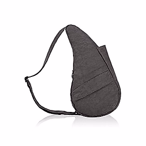 AmeriBag Classic Healthy Back Bag Tote Distressed Nylon Extra Small (Stormy Grey)