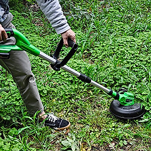 Werktough 20V Cordless Grass Trimmer with 2.0A Battery and Fast Charger G001