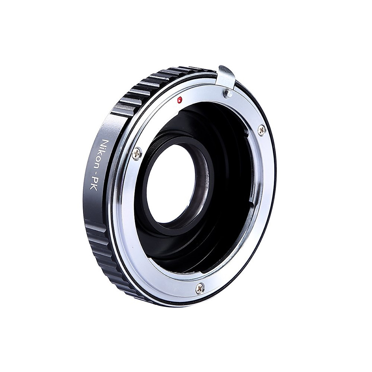 K&F Concept Lens Mount Adapter Compatible with Nikon Lens to Pentax K PK Mount Adapter with Glass for Pentax