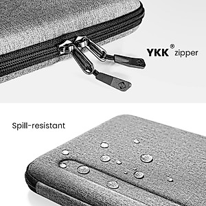 tomtoc Slim Hard Case for 13-inch MacBook Air M3 2024 M2/A2681 M1/A2337, MacBook Pro 2022-2016 M2/A2686 M1/A2338, Organized Protective Shoulder Bag with Tablet Pocket for Up to 11 iPad Air/Pro