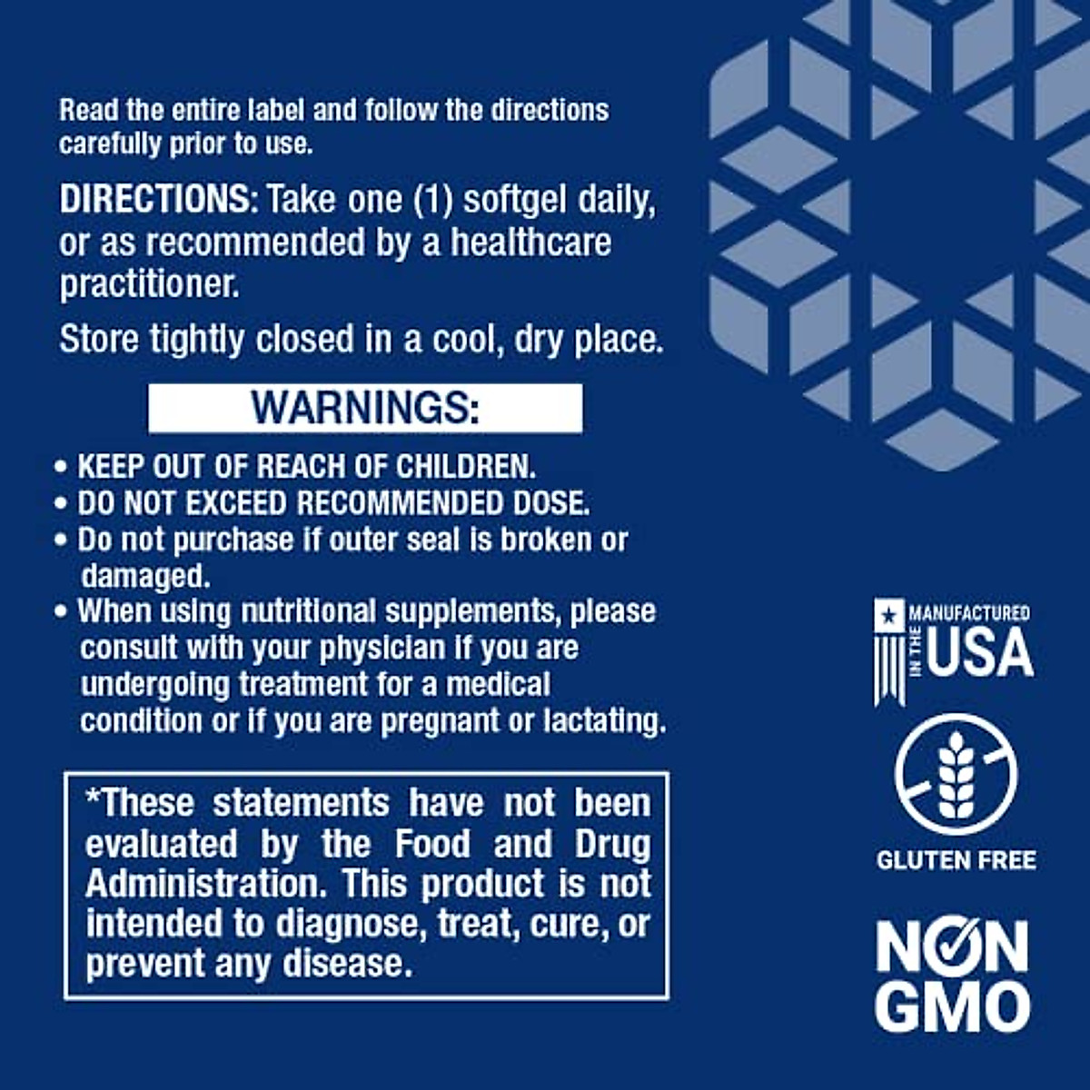 Life Extension Cognitex Basics - Brain Health Supplement - For Memory, Focus, Attention, Cognitive Performance and Inflammatory Response - Non-GMO, Gluten-Free - 30 Softgels