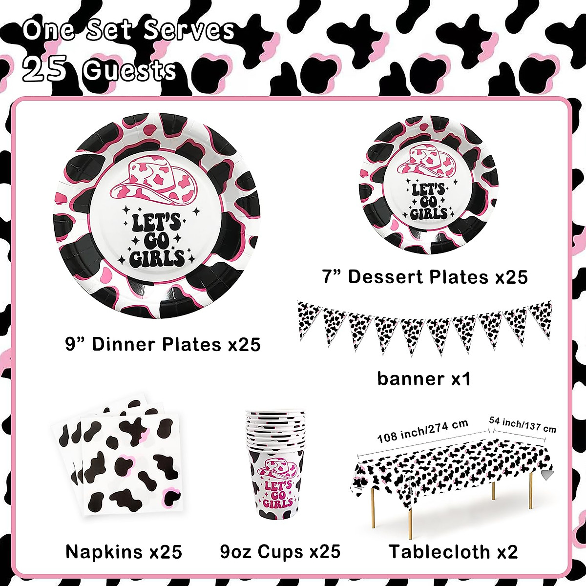 Lets Go Girls Party Decorations