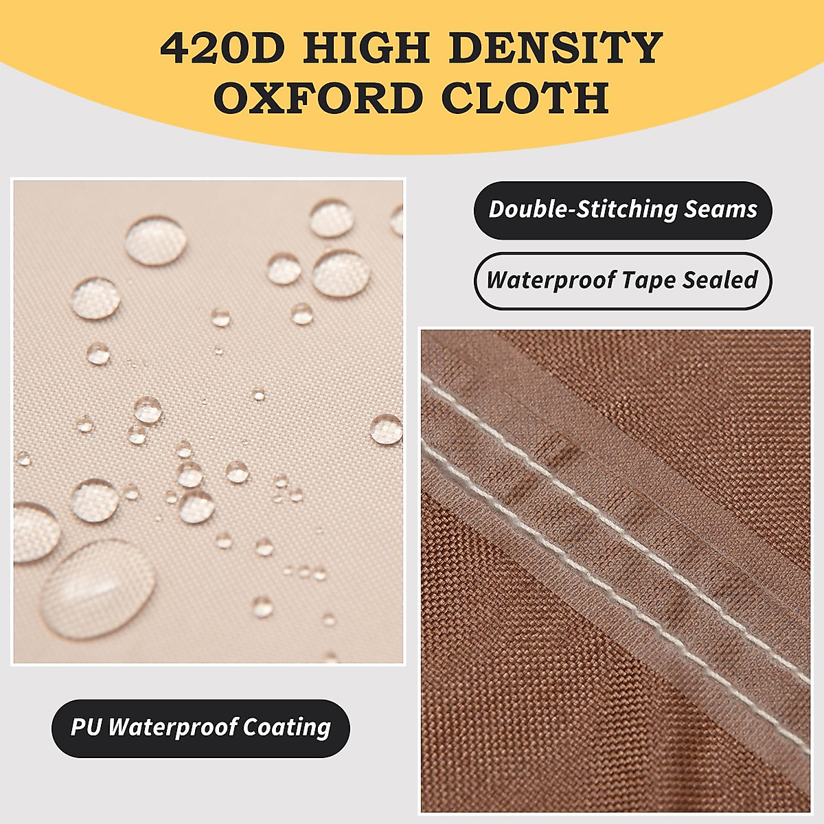 Egg Chair Cover with Waterproof Zipper,Outdoor Hanging Egg Chair Cover with Air Vent,Egg Swing Chair Cover Patio Wicker Hanging Chair Covers UV Resistance (75 X 45 Inches)