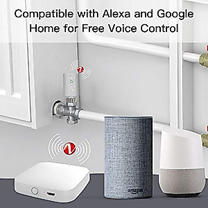 MoesGo Tuya ZigBee Hub, Only Support Tuya Device, Work with Smart Life App, Intelligent Bridge Wireless Smart Home Gateway Voice Control via Alexa, Google Home