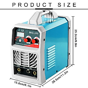 Evargc 110V 3 In 1 Mig Welder ARC Lift Tig Mig Gasless No Gas Flux Core Wire IGBT Multifunctional Welding Machine