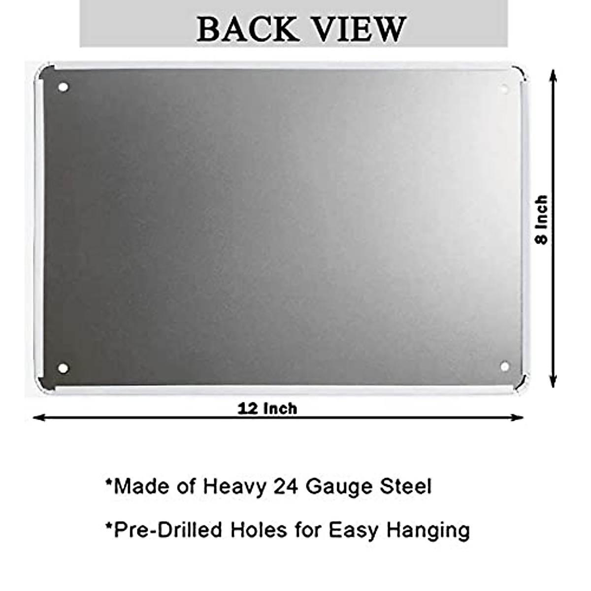 Funny Sarcastic Metal Signs Warning My Sense of Humor Might Hurt Your Feelings For Garage Man Cave Bar Home Bedroom Sign Wall Decor Tin Signs 8"x12"