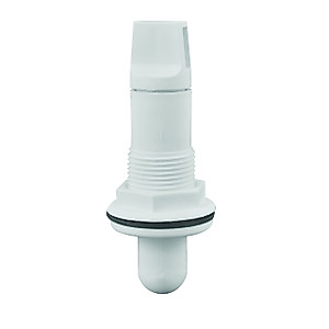 Attwood 4125-7 Adjustable Polypropylene Livewell Pump or Livewell Aerator Spray Head for 3/4-inch Hose