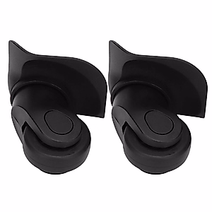 RiToEasysports 1 Pair Replacement Luggage Wheels Suitcase Wheels for Suitcase Parts