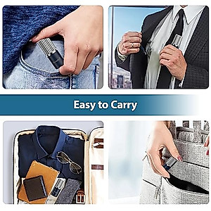 SweetLF Mini Electric Razor,Compact Electric Shaver, Travel Mens Shaver Electric Razor for Men Shavers for Men Mini Electric Shaver with Floating Head