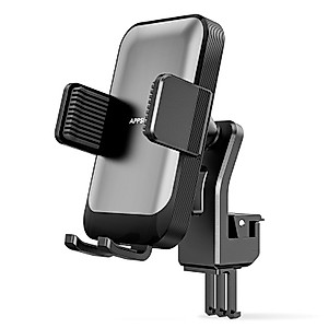 APPS2Car Tesla Phone Mount Holder Air Vent Clip Tesla Model 3 Model Y Phone Holder Mount [One Press to Release] Fits for iPhone, Samsung, All Smartphones Tesla Model 3 Y Accessories 2024 Upgrade