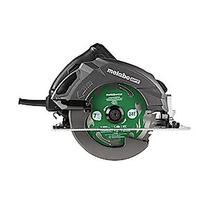 Metabo HPT Circular Saw | 7-1/4-Inch | 15-Amp Motor | 6800 RPM | Electric Brake | Dust Blower | C7BUR