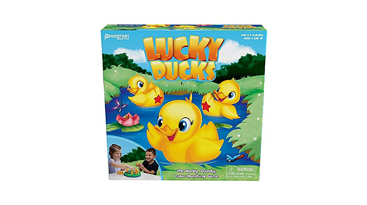 Pressman Lucky Ducks Memory Game for Kids