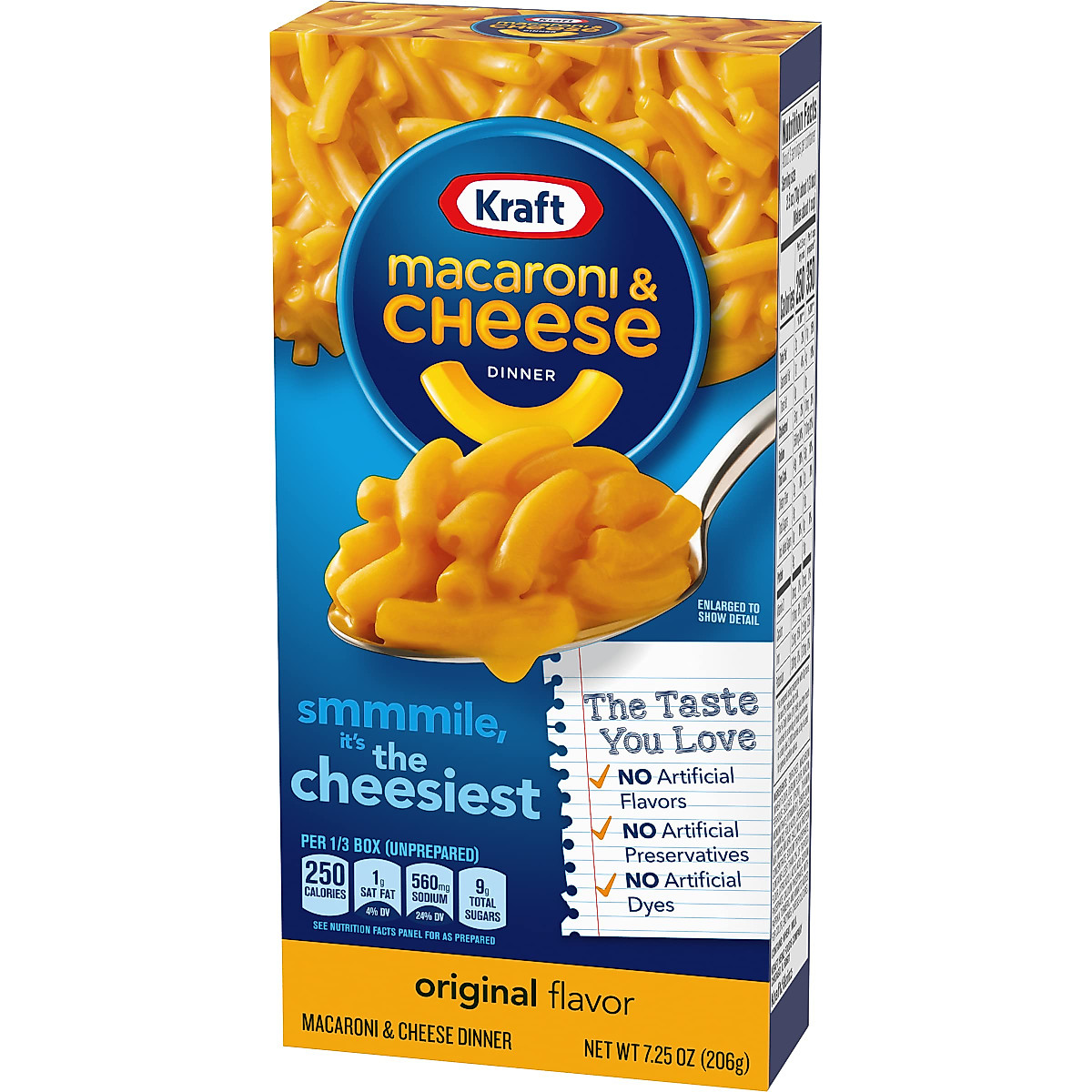 Kraft Original Flavor Macaroni and Cheese Meal (7.25 oz Box)