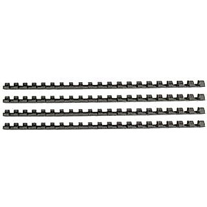 Q Connect 16mm Binding Comb - Black (Pack of 50)