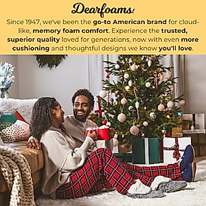 Dearfoams womens Beth Foldover Boot Slipper, Grey Frost, Large US