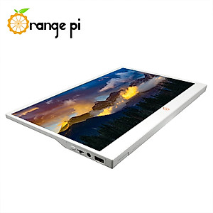 Orange Pi 14 Inch Portable Monitor, 1080P HD Resolution Dual Speakers Multi-Functional Interface IPS LED Backlight Display Panel Compatible with PS3/PS4/ PS5, X-Box, Switch, Pi 800