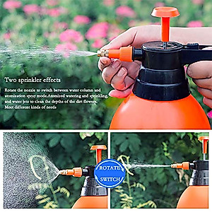 Joywayus 68oz Garden Pump Sprayer Portable Yard & Lawn Sprayer for Spraying/Watering/Home Cleaning/Car Washing 0.5 Gallon
