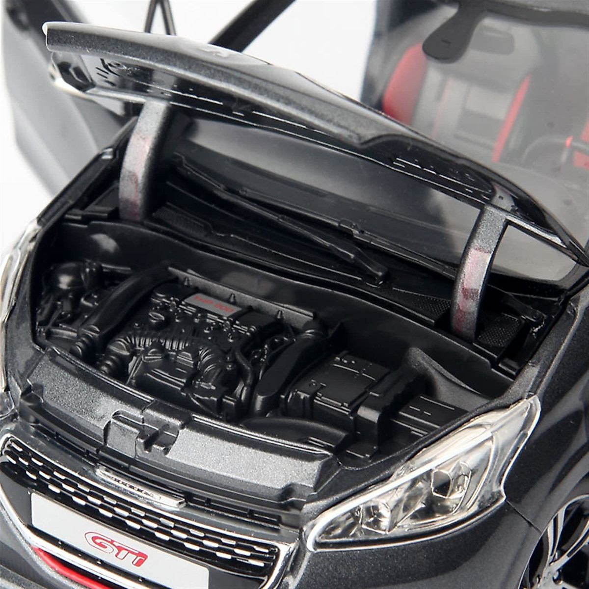 Models Vehicle Replica Car 1 18 Fit for Peugeot 208 GTI 2013 Simulation Scale Car Model Steel Diecast Toy Vehicle Collect Souvenir Collectible Gift 2023 2024