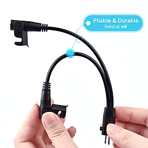 Sopito 2 Pin Splitter Lead Y Cable for Lift Chair or Power Recliner-Powers 2 Recliner Motors, Compatible for Okin Limoss Lazboy Pride Catnapper Recliner