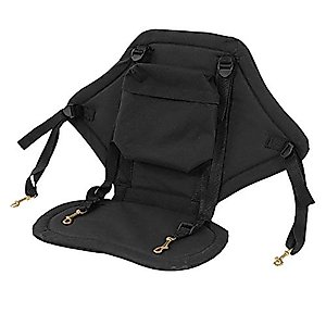 Kayak Seat, Universal Detachable Padded Canoe Seat Kayak Backrest Cushion with Adjustable Strap for Drifting Rafting Canoeing Kayaking Fishing