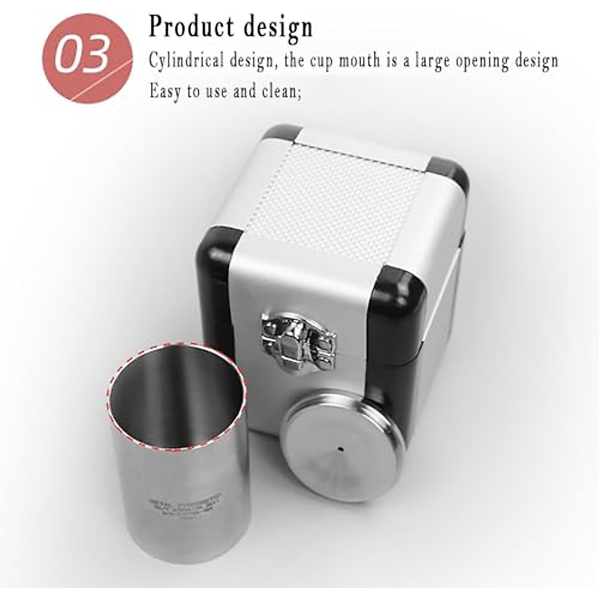 100ML Paint Density Specific Gravity Cup, High-Precision Liquid Density Hydrometer, Used to Test The Specific Gravity of Liquids Such As Paint/Auxiliary Materials and Oils