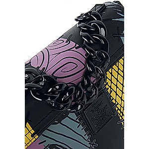 Loungefly x Nightmare Before Christmas Sally Cosplay Crossbody Bag (One Size, Multicolored)