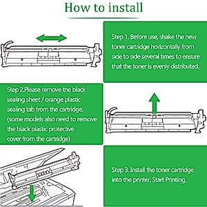 greencycle 2 Pack ML-D1630A Toner Cartridge High Yield Compatible for Samsung ML1630 ML-1630 ML-1630W SCX-4500 SCX-4500W Series Printer