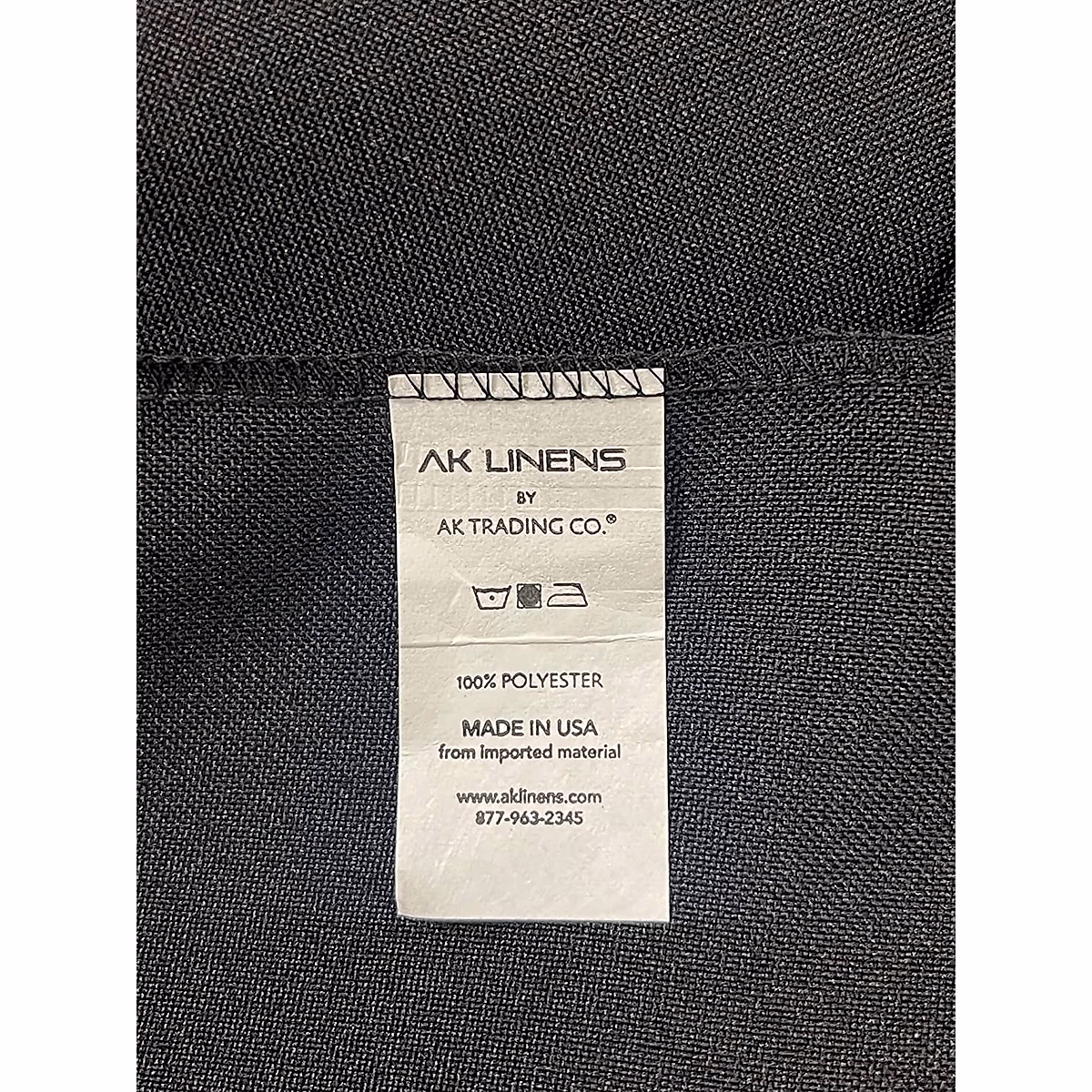 AK TRADING CO. 10 feet x 8 feet IFR Polyester Backdrop Drapes Curtains Panels with Rod Pockets - Wedding Ceremony Party Home Window Decorations - Brown