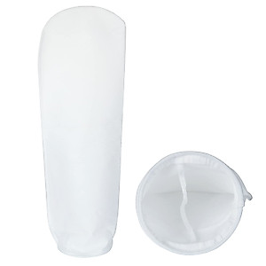 6 Pack Filter Socks 7 Inch Ring by 32 Inch Long 50 Micron Filter Bag, Felt Filter Socks for Aquarium, Industry, Chemical, Water Liquid Filter Bags