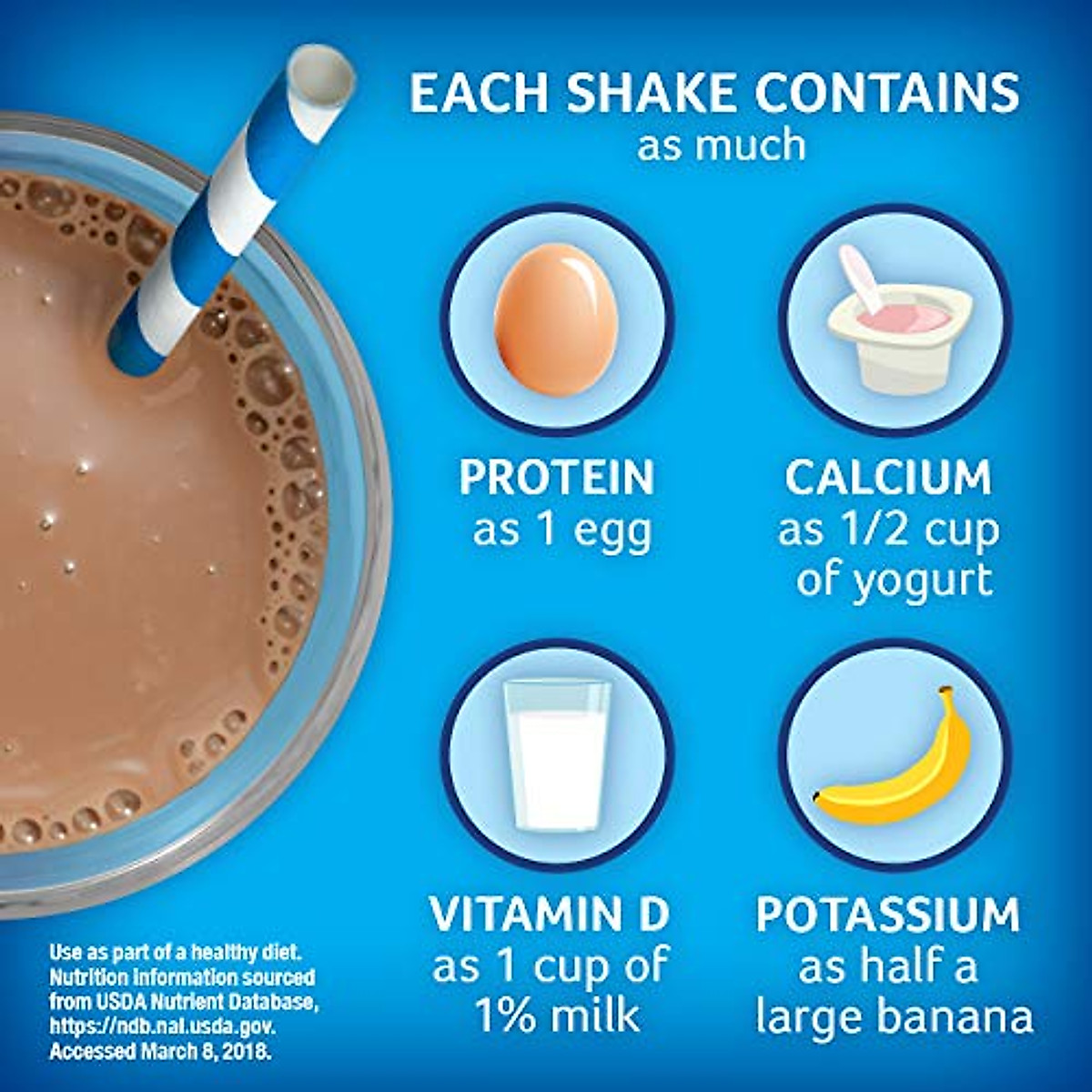 PediaSure Nutrition Shake, Chocolate, 8 Fl Oz (pack of 6)
