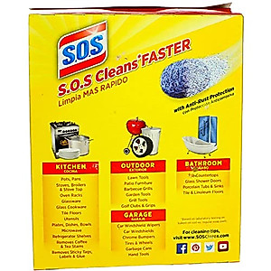 S.O.S. Steel Wool Soap Pads 10 pads