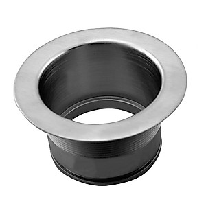 Westbrass D2103-26 3-1/2" EZ-Mount Brass Kitchen Waste Drain, Sink Disposal Flange, Polished Chrome