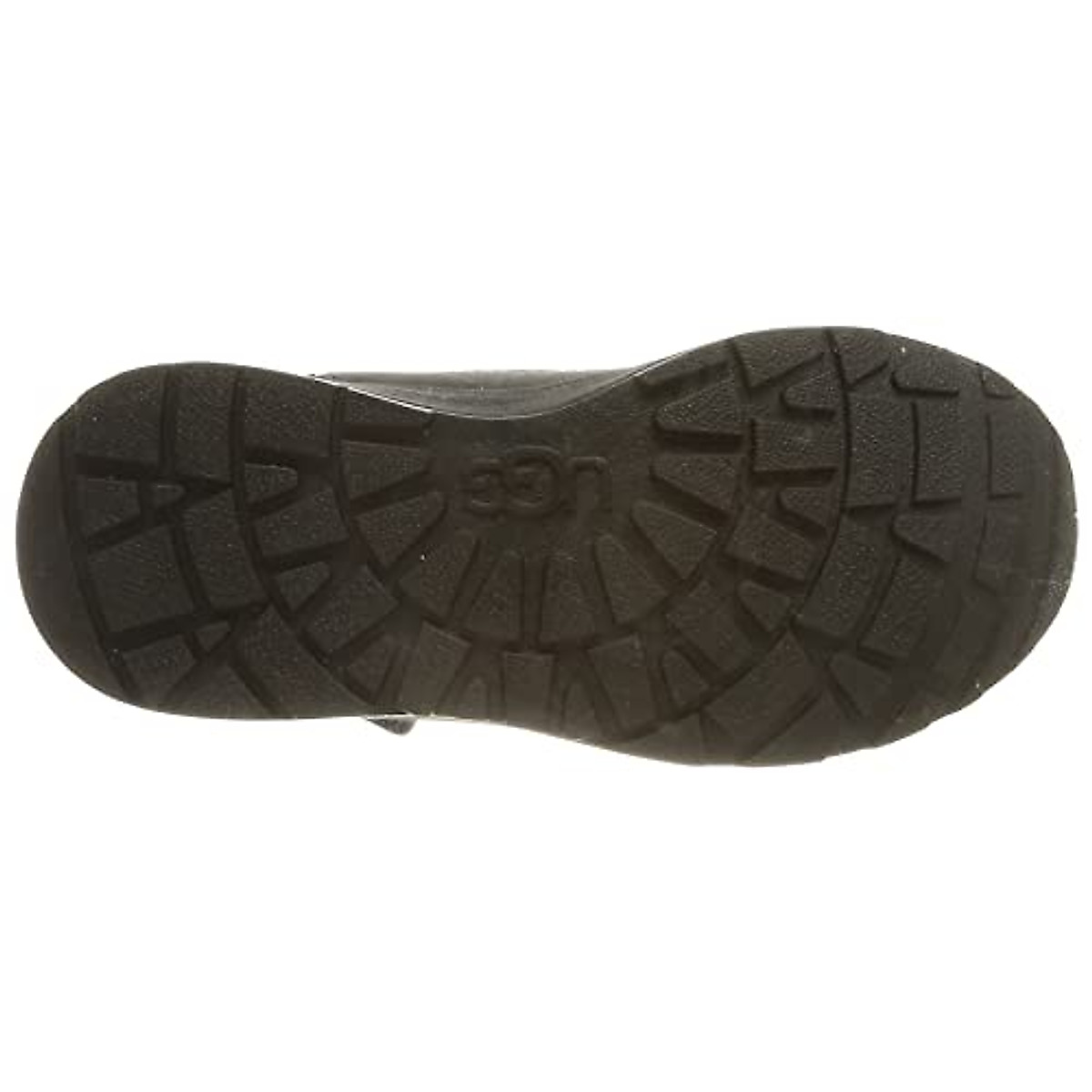 UGG K Toty Weather Snow Boot, Black/Charcoal, 13 US Unisex Little Kid